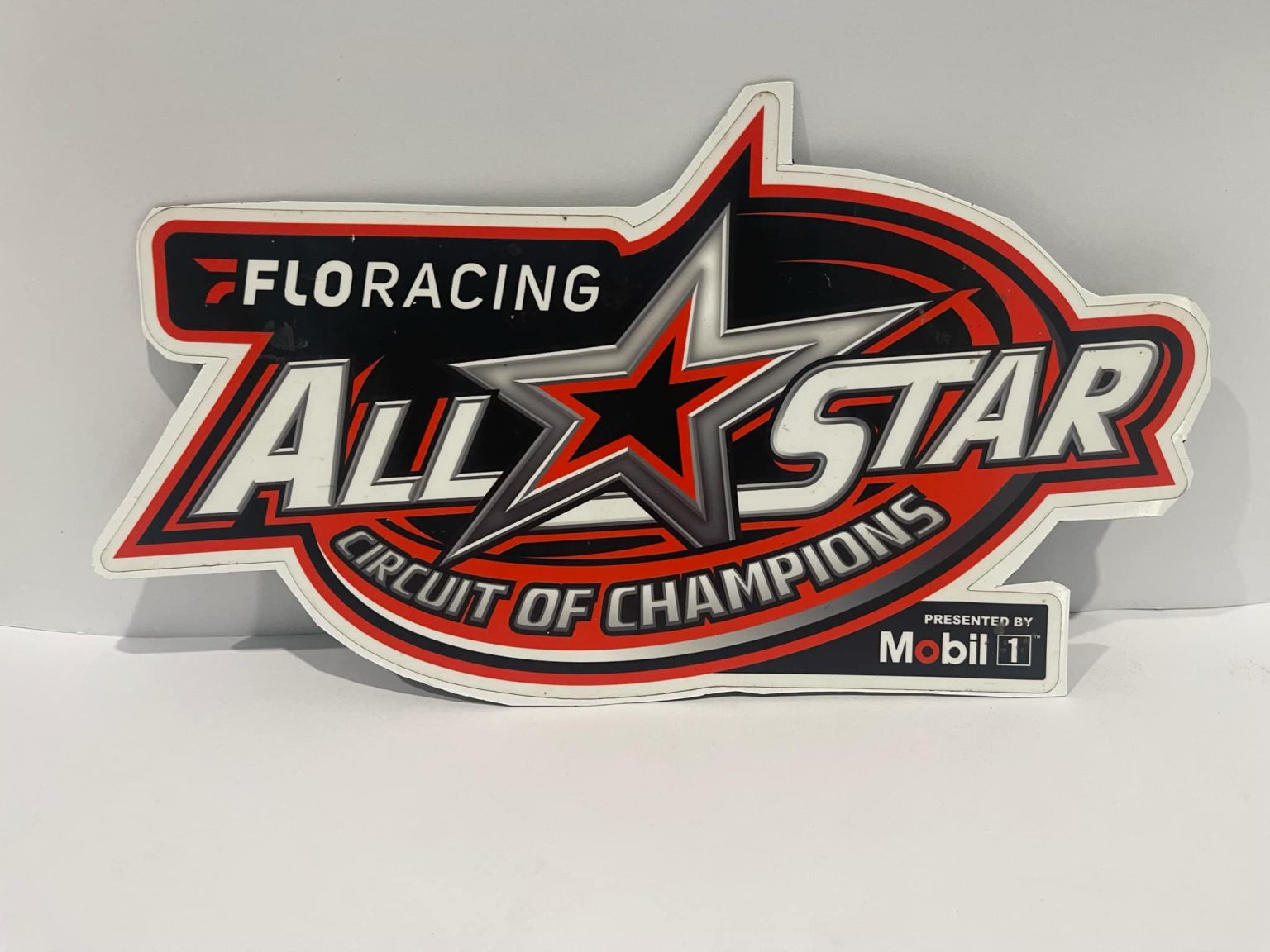 FLO RACING ALL STAR CIRCUIT OF CHAMPIONS WING STICKER – OVAL TRACK ...