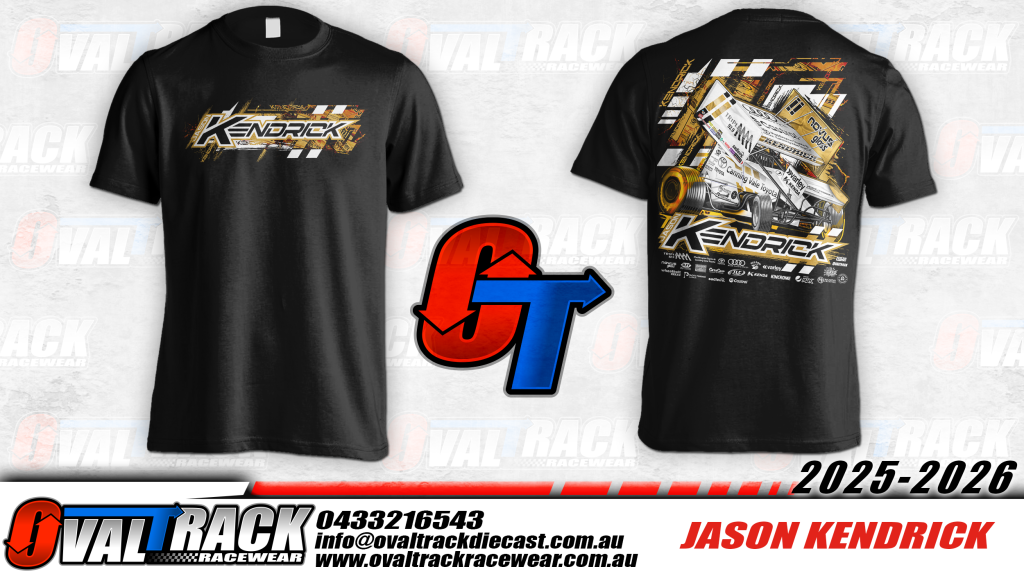 2025-2026 JASON KENDRICK T-SHIRT – OVAL TRACK DIECAST AND RACING ...
